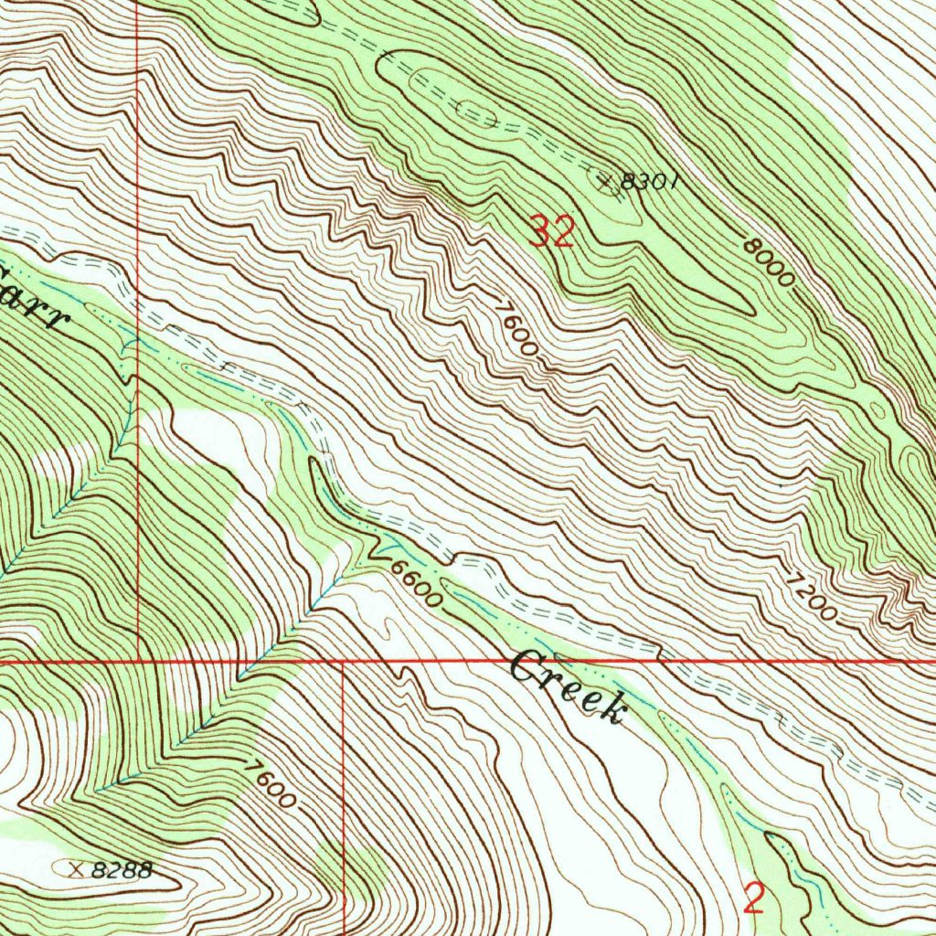 Henderson Ridge, CO (1964, 24000-Scale) Map by United States Geological ...