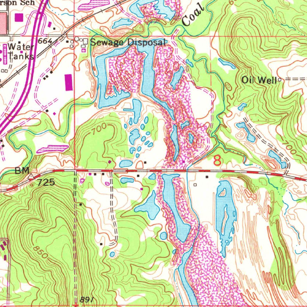 Henryetta, OK (1962, 24000-Scale) Map by United States Geological ...