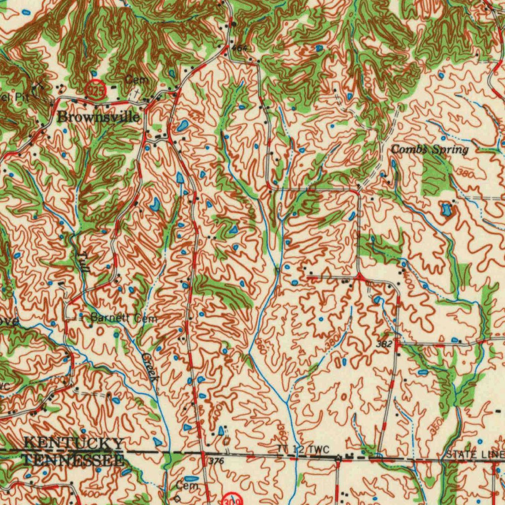 Hickman, KY-MO-TN (1972, 62500-Scale) Map by United States Geological ...