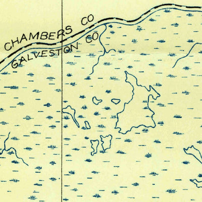 High Island, TX (1931, 24000-Scale) Map by United States Geological ...