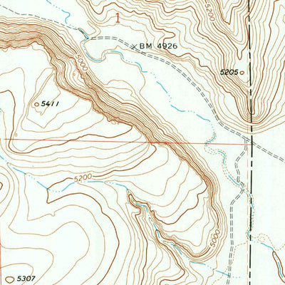 High Rock Lake, NV (1972, 24000-Scale) Map by United States Geological ...