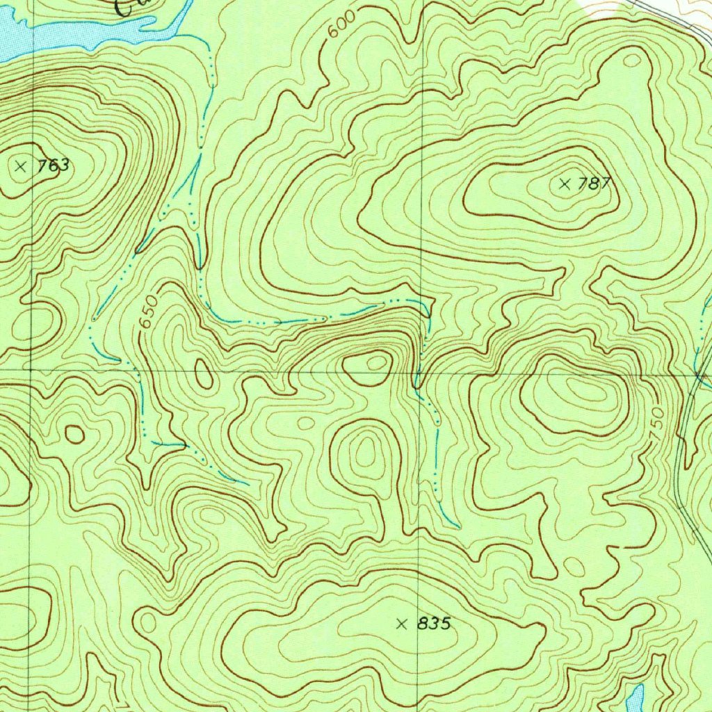 High Rock, NC (1980, 24000-Scale) Map by United States Geological ...