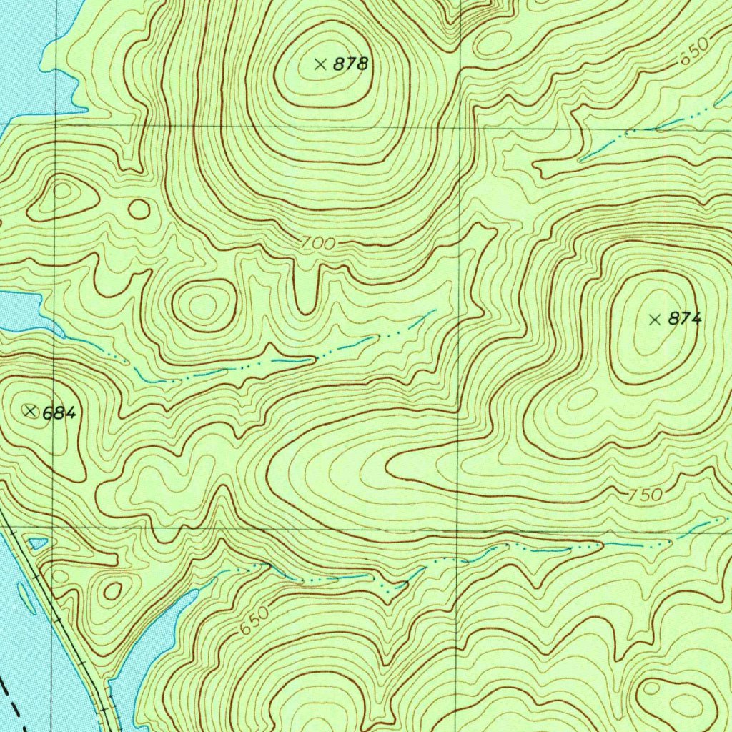 High Rock, NC (1980, 24000-Scale) Map by United States Geological ...