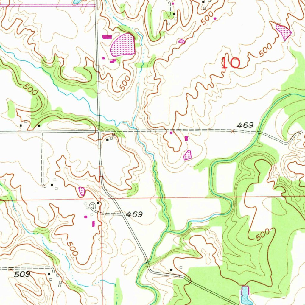 Highland, IL (1957, 24000-Scale) Map by United States Geological Survey ...