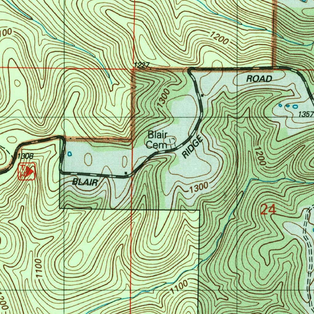 Hilda, MO (2004, 24000-Scale) Map by United States Geological Survey ...