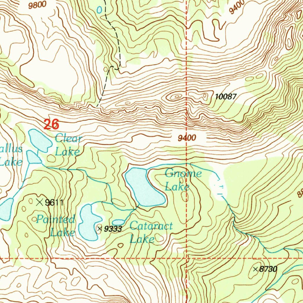 Hilgard Peak, MT (2000, 24000-Scale) Map by United States Geological ...