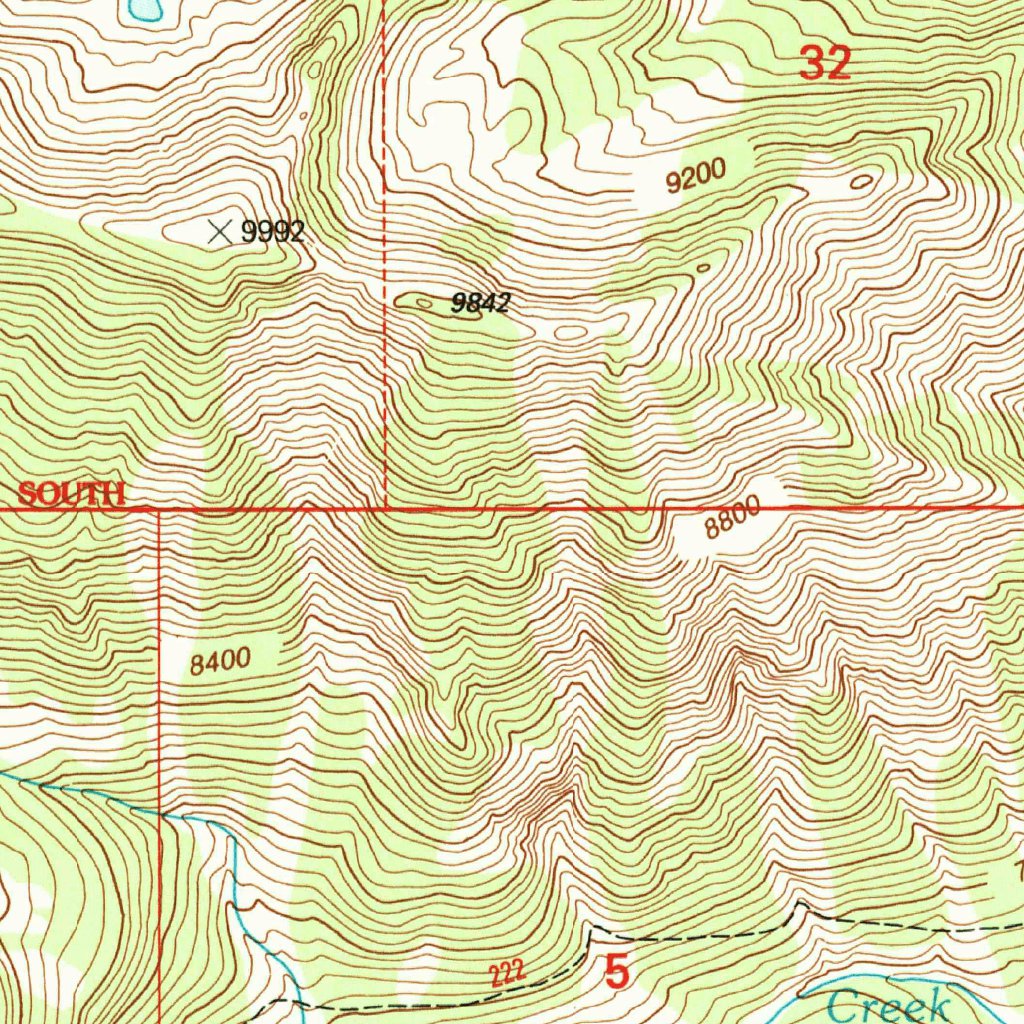 Hilgard Peak, MT (2000, 24000-Scale) Map by United States Geological ...