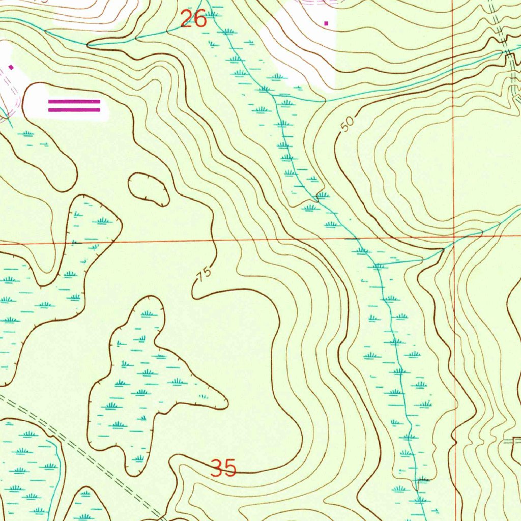 Hilliard SW, FL (1970, 24000-Scale) Map by United States Geological ...