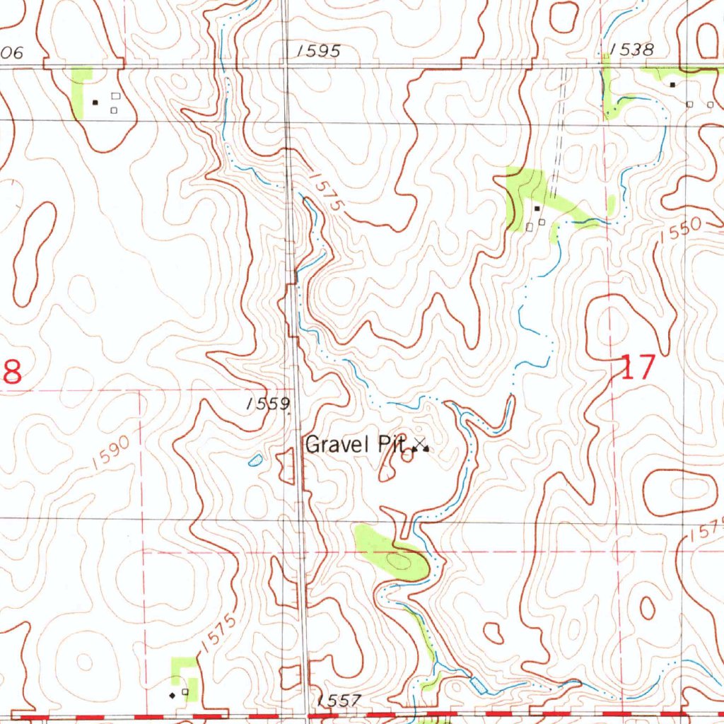 Hillside, SD (1979, 24000-Scale) Map by United States Geological Survey ...