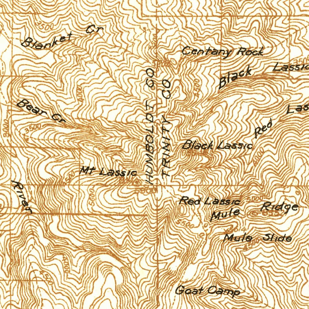 Hoaglin, CA (1931, 96000-Scale) Map by United States Geological Survey ...