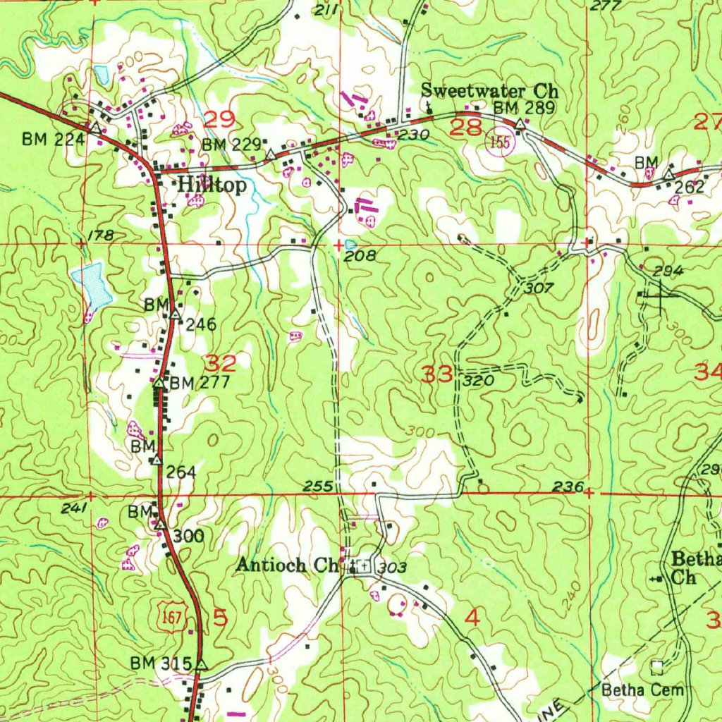 Hodge, LA (1953, 62500-Scale) Map by United States Geological Survey ...
