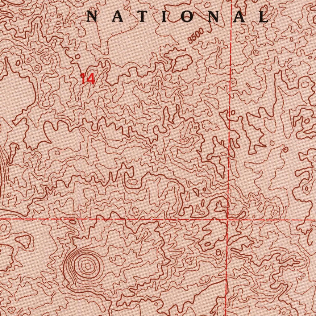 Hogback Ridge, CA (1995, 24000-Scale) Map by United States Geological ...