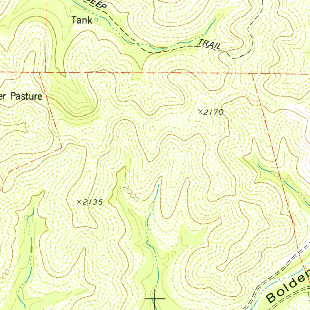 Holcomb Draw, TX (1978, 24000-Scale) Map by United States Geological ...