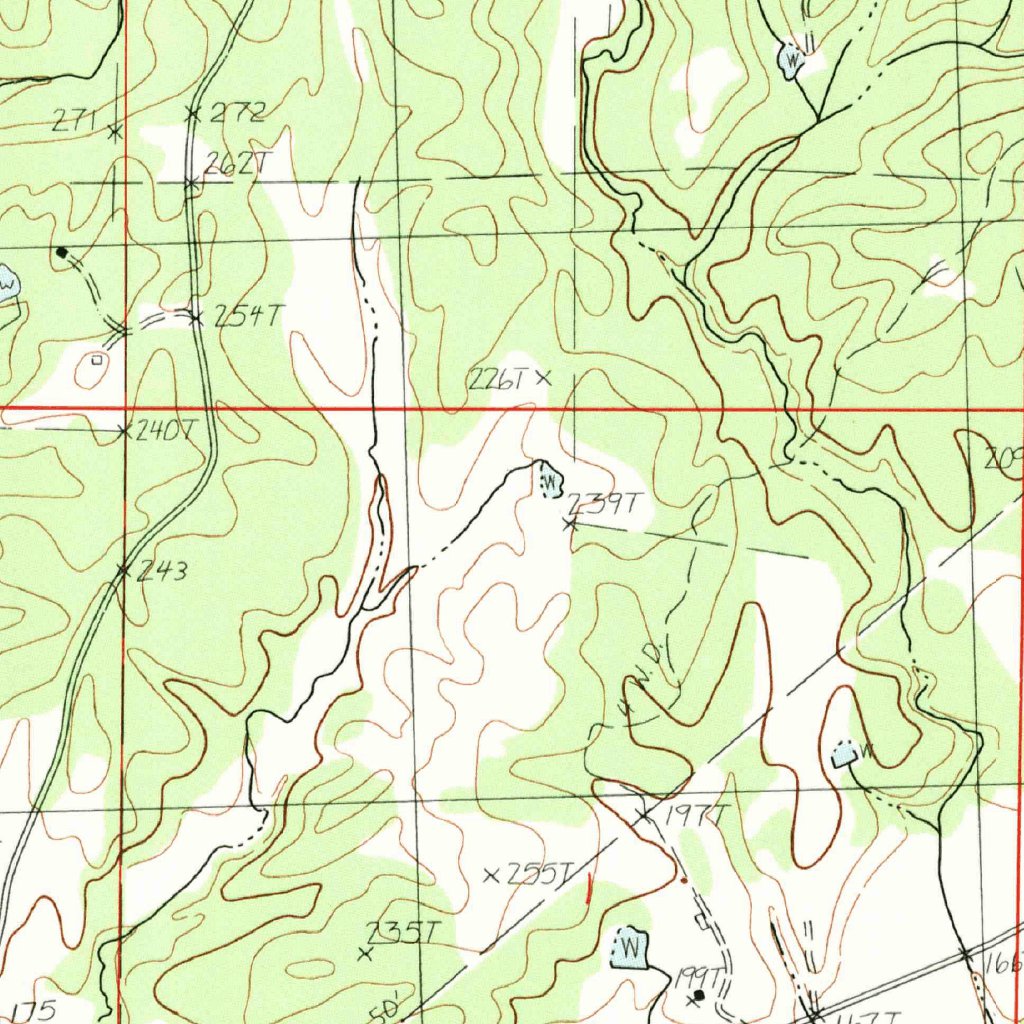 Holcomb, MS (1983, 24000-Scale) Map by United States Geological Survey ...