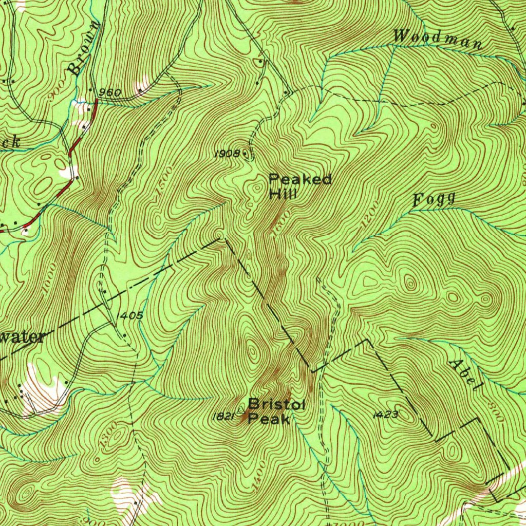 Holderness, NH (1956, 62500-Scale) Map by United States Geological ...