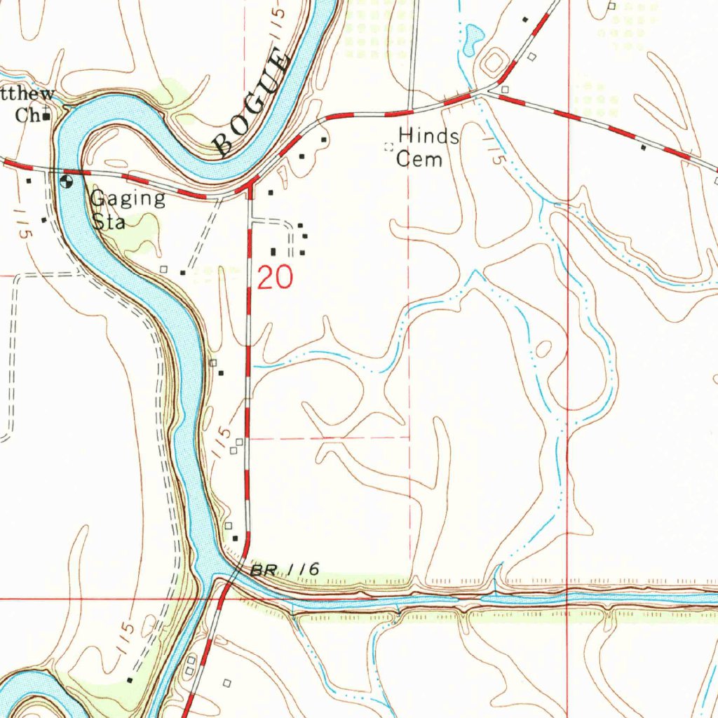 Holly Ridge, MS (1967, 24000-Scale) Map by United States Geological ...
