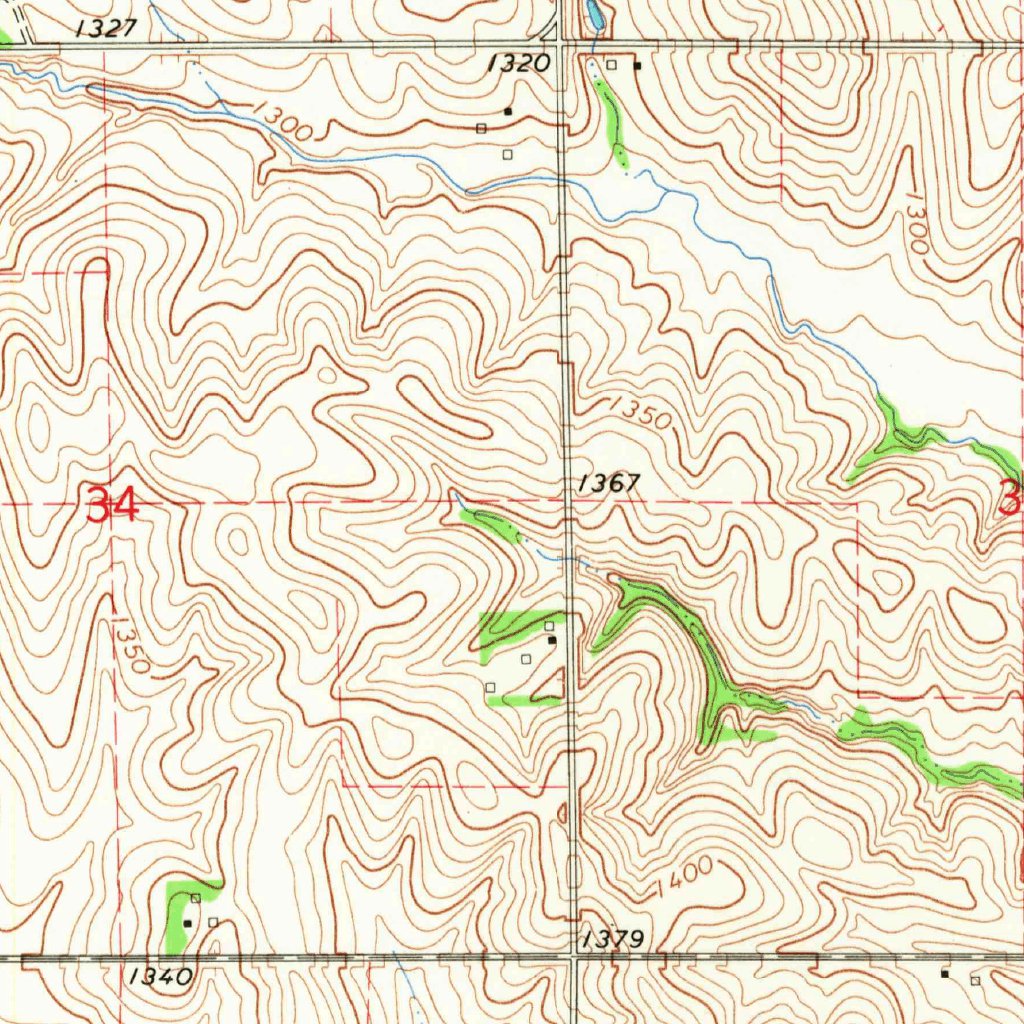 Holstein, IA (1967, 24000-Scale) Map by United States Geological Survey ...