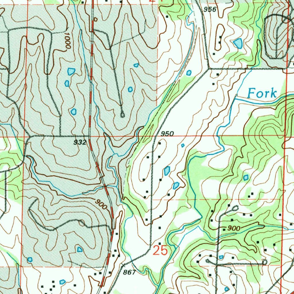 Holt, MO (1990, 24000-Scale) Map by United States Geological Survey ...