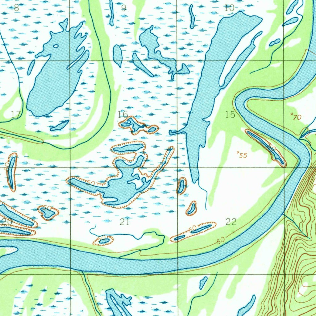 Holy Cross C-2, AK (1952, 63360-Scale) Map by United States Geological ...