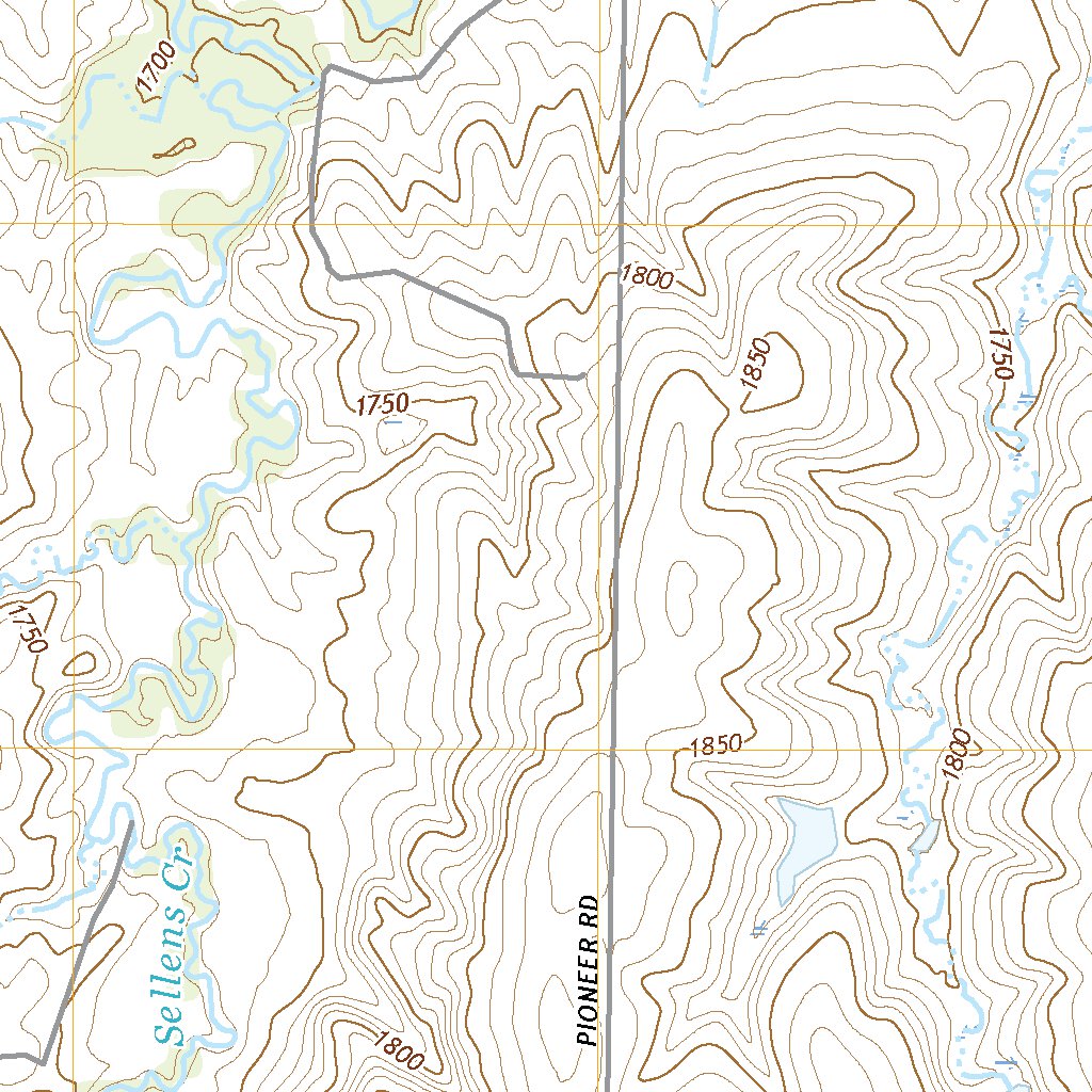 Homer, KS (2022, 24000-Scale) Map by United States Geological Survey ...