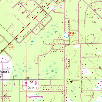 Homosassa, FL (1954, 24000-Scale) Map by United States Geological ...