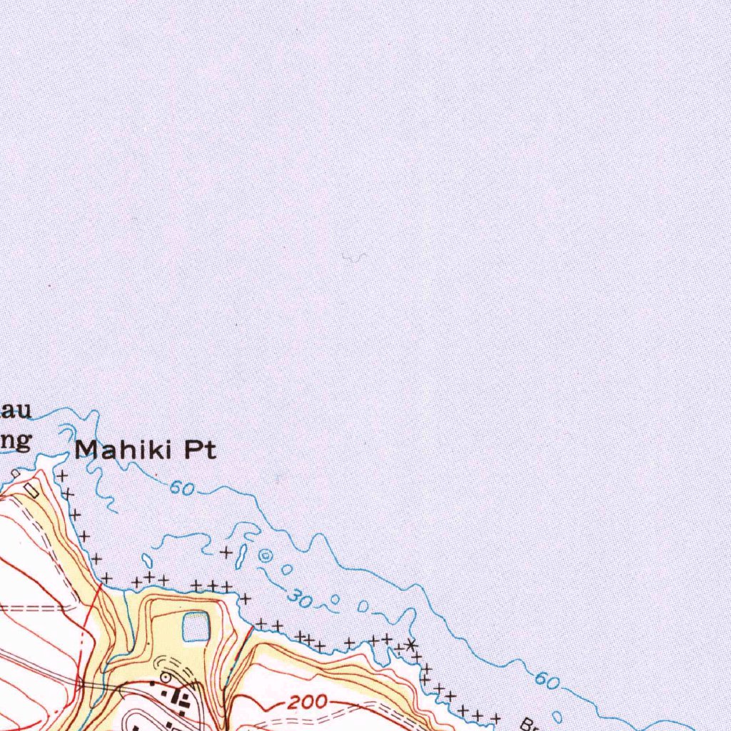 Honokaa, HI (1983, 24000-Scale) Map by United States Geological Survey ...