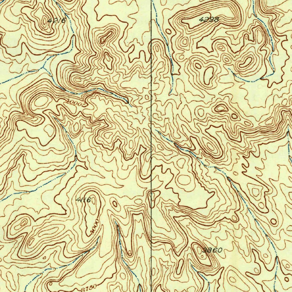 Hood Spring, TX (1931, 62500-Scale) Map by United States Geological ...