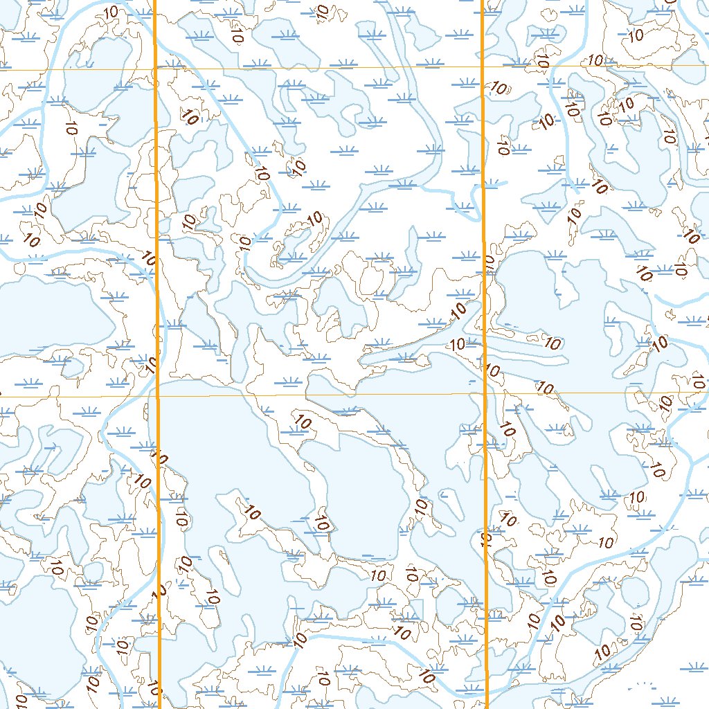 Hooper Bay B-2 SE, AK (2020, 25000-Scale) Map by United States ...
