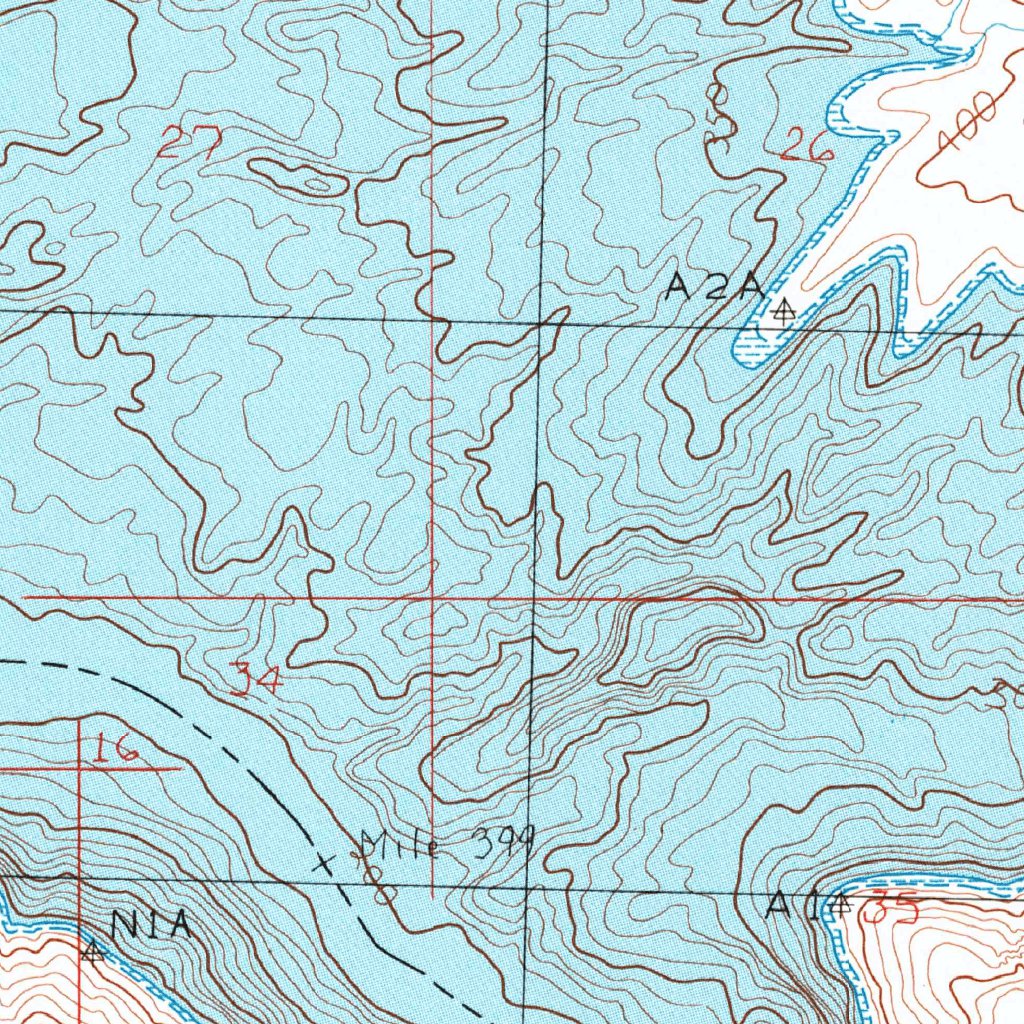 Hoover Dam, NV-AZ (1997, 24000-Scale) Map by United States Geological ...
