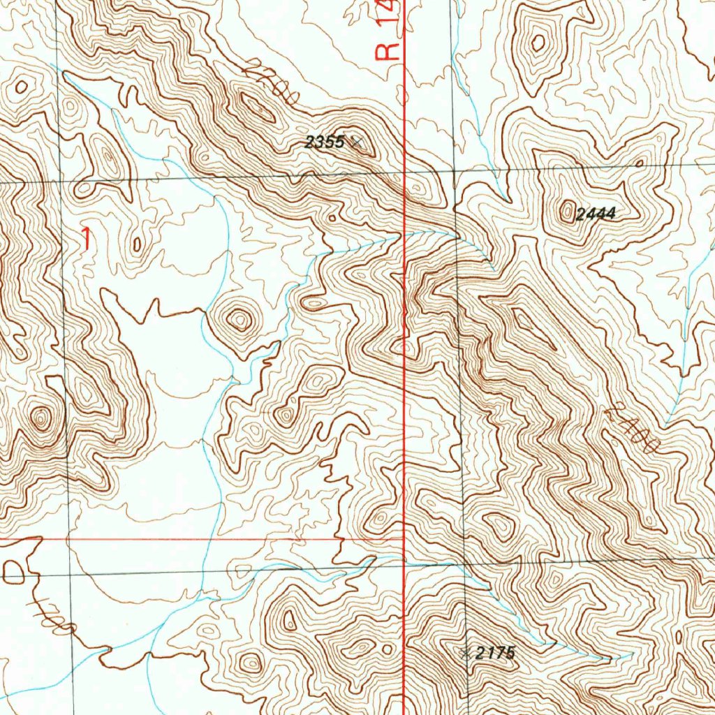 Hope, AZ (1990, 24000-Scale) Map by United States Geological Survey ...