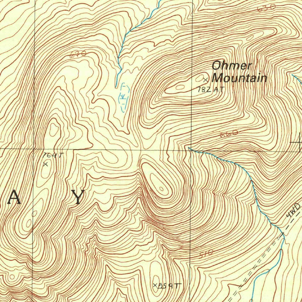 Hope Falls, NY (1990, 25000-Scale) Map by United States Geological ...
