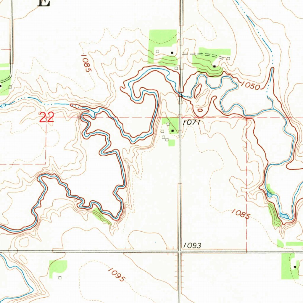Hope NE, ND (1968, 24000-Scale) Map by United States Geological Survey ...
