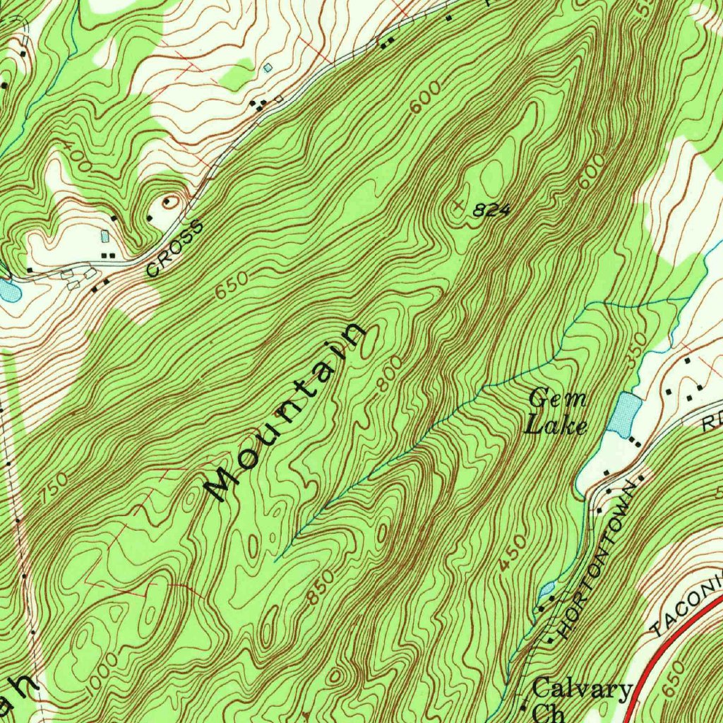 Hopewell Junction, NY (1957, 24000-Scale) Map by United States ...