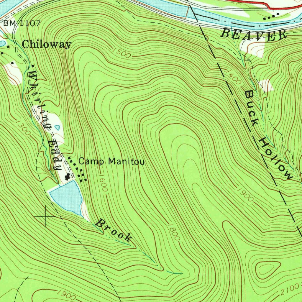 Horton, NY (1965, 24000-Scale) Map by United States Geological Survey ...