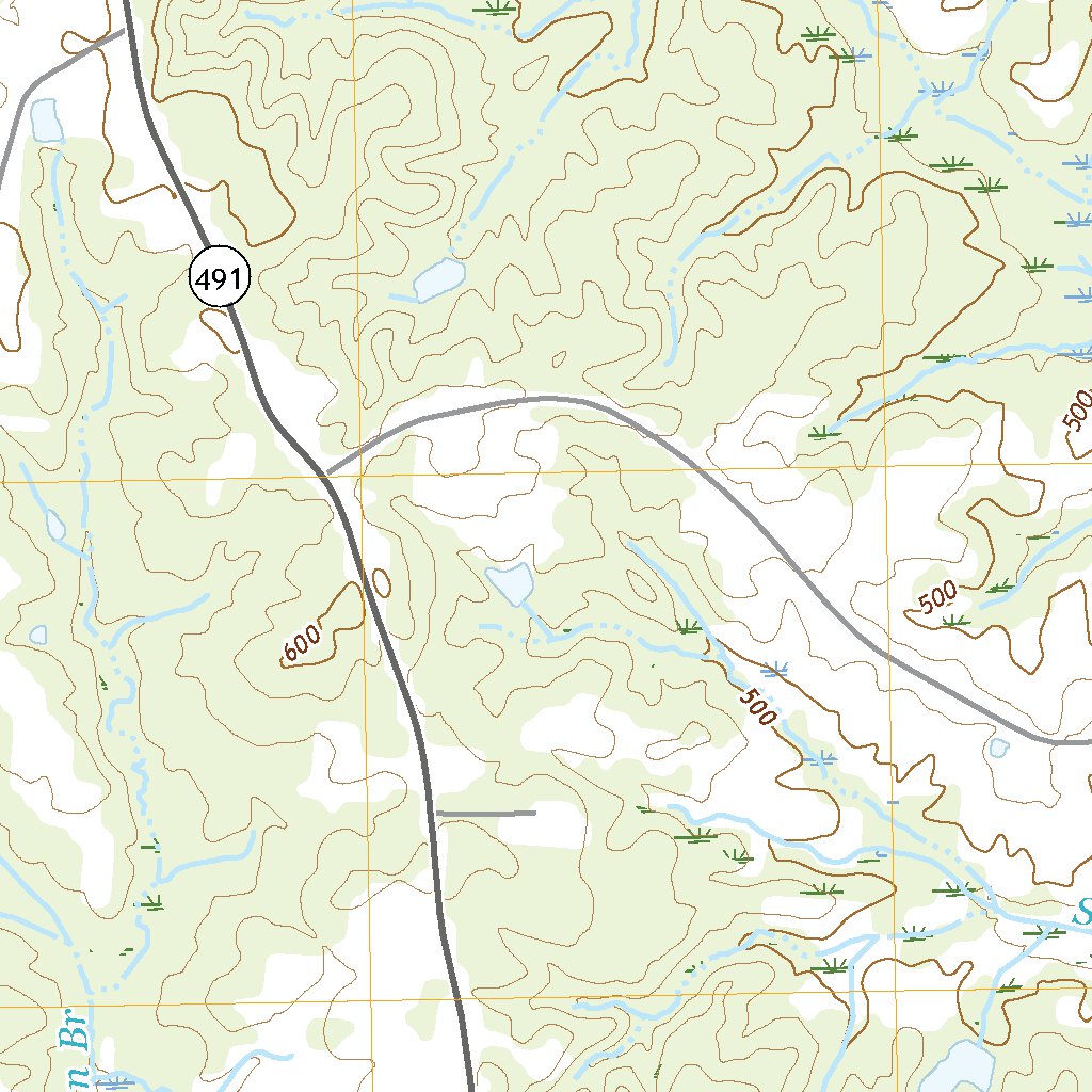 House, MS (2020, 24000-Scale) Map by United States Geological Survey ...
