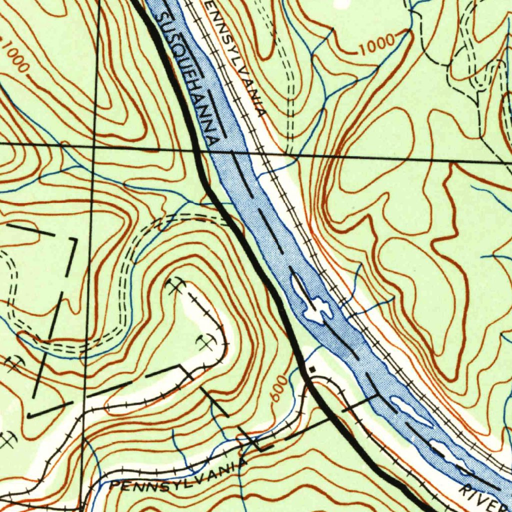 Howard, PA (1944, 24000-Scale) Map by United States Geological Survey ...