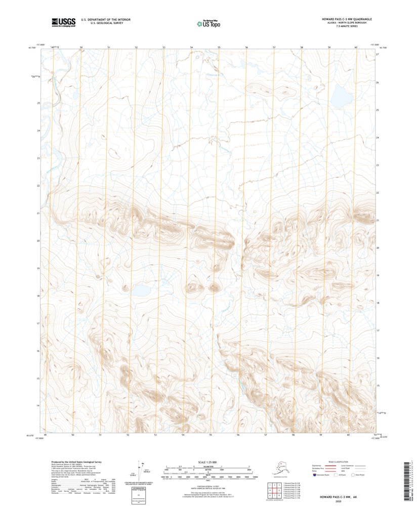Howard Pass C-3 NW, AK (2020, 25000-Scale) Map by United States ...
