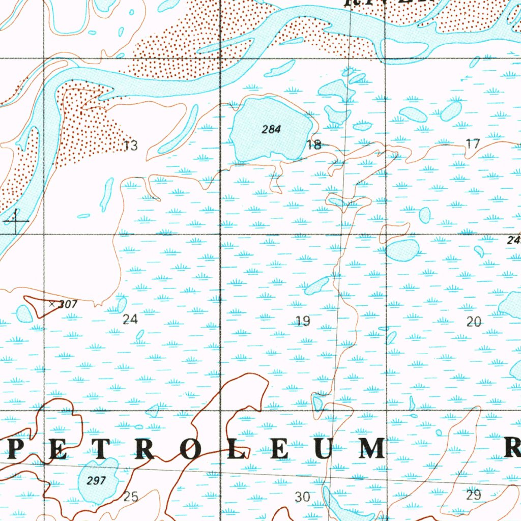 Howard Pass D-1, AK (1984, 63360-Scale) Map by United States Geological ...