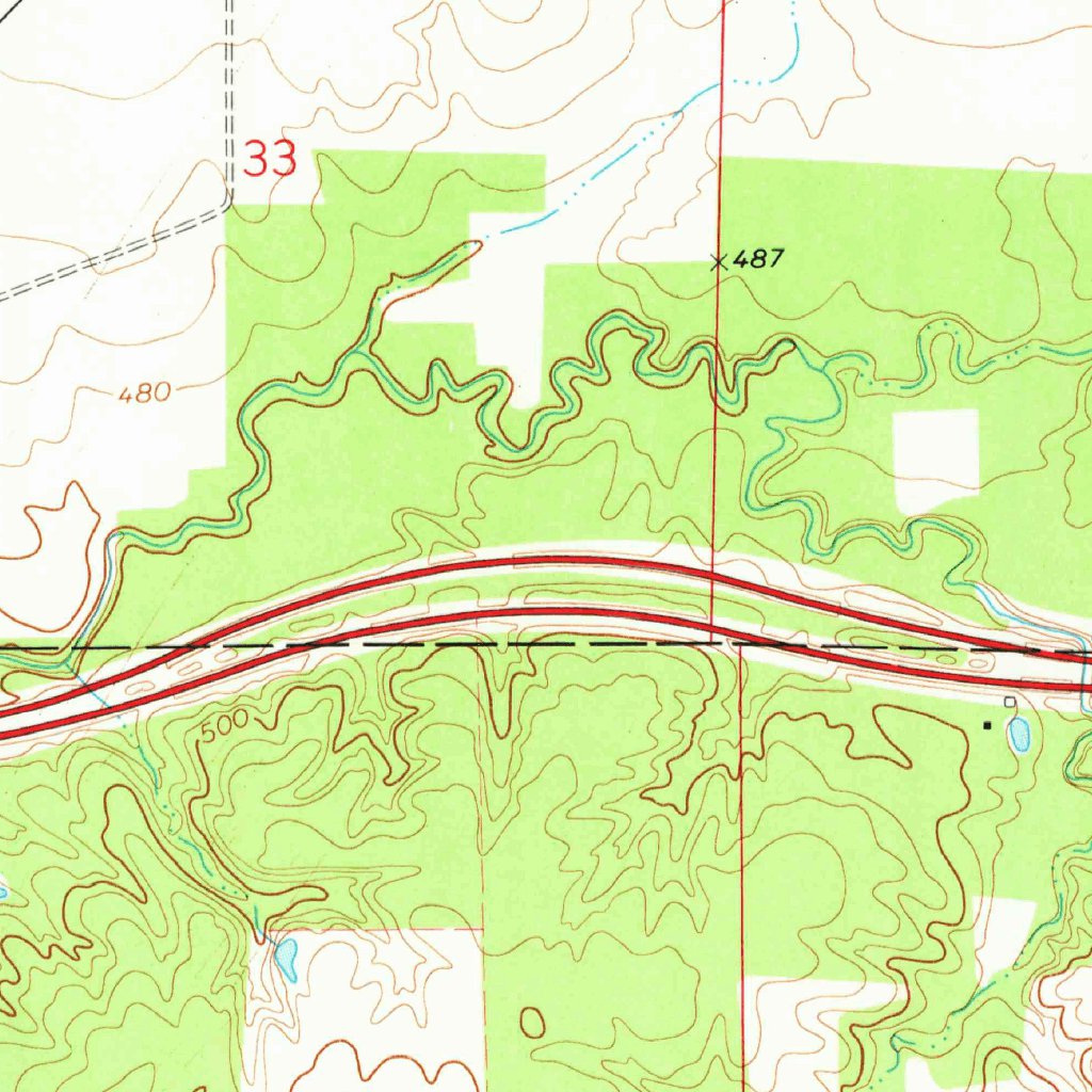 Hoyleton, IL (1974, 24000-Scale) Map by United States Geological Survey ...
