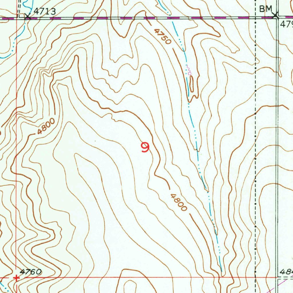 Hoyt, CO (1950, 24000-Scale) Map by United States Geological Survey ...