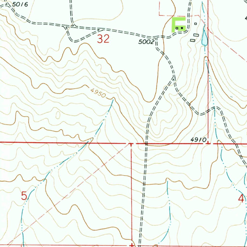 Hubbard Lake, CO (1978, 24000-Scale) Map by United States Geological ...