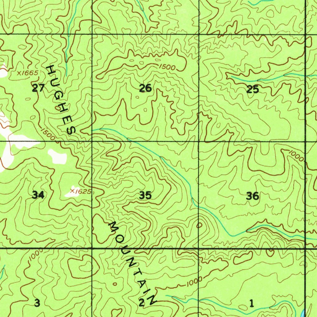 Hughes A-3, AK (1956, 63360-Scale) Map by United States Geological ...