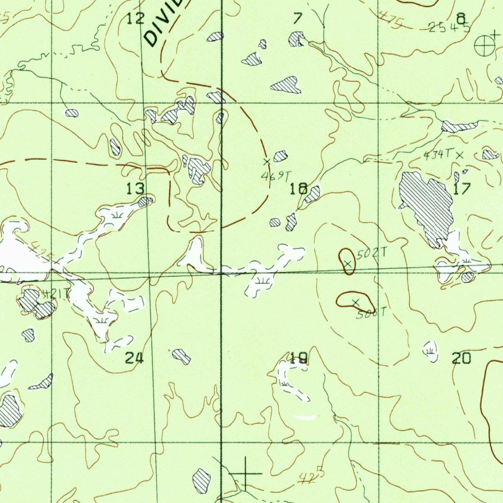 Hughes B-5, AK (1986, 63360-Scale) Map by United States Geological ...