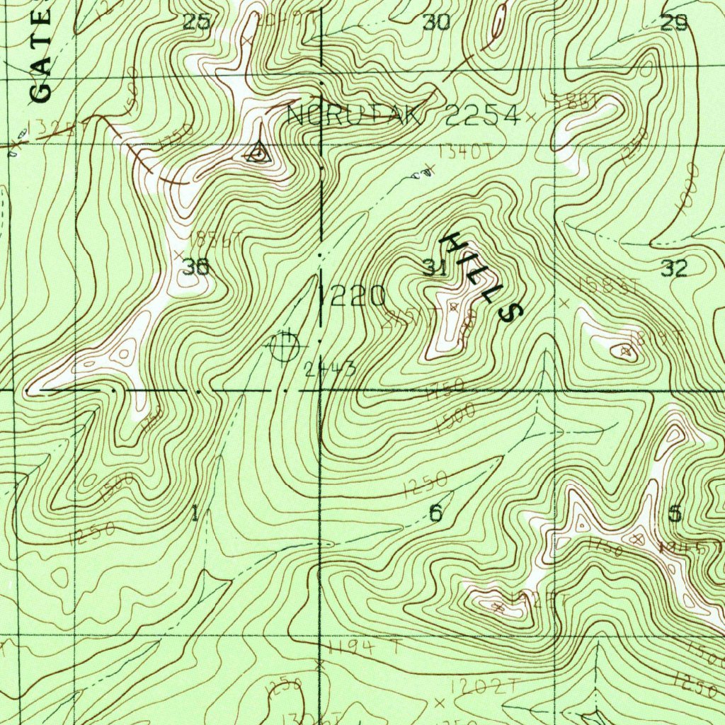 Hughes C-3, AK (1986, 63360-Scale) Map by United States Geological ...