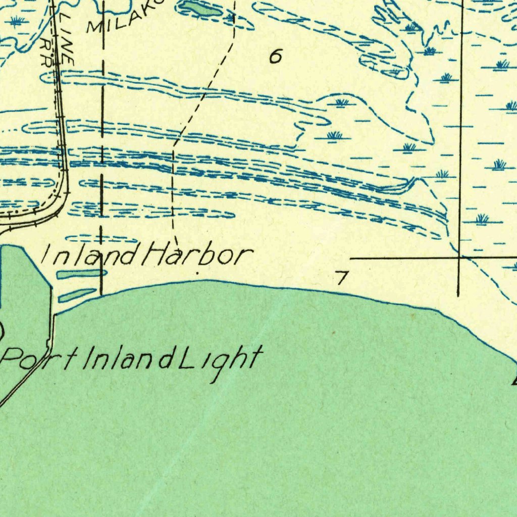 Hughes Point, MI (1931, 31680-Scale) Map by United States Geological ...