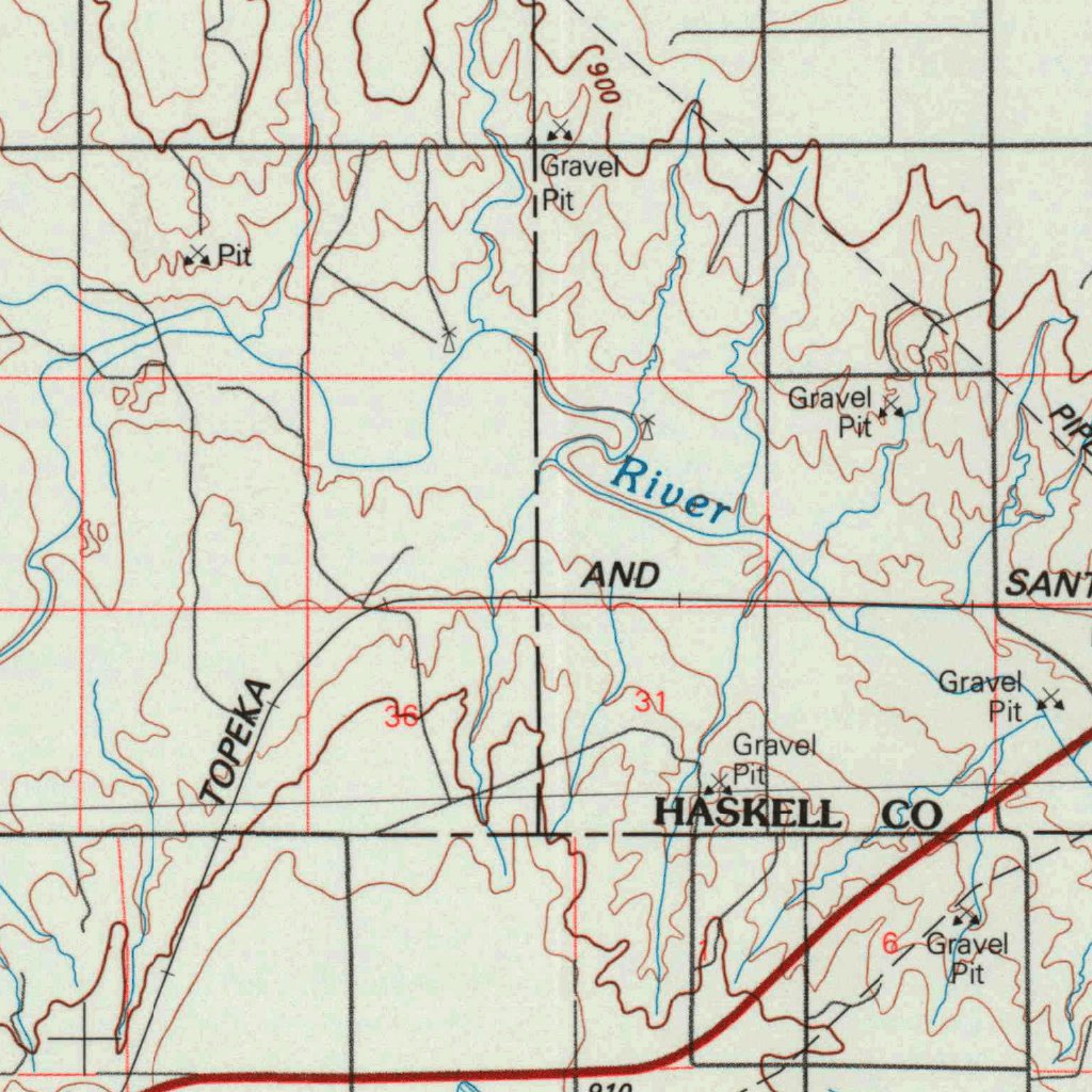 Hugoton, KS (1983, 100000-Scale) Map by United States Geological Survey ...