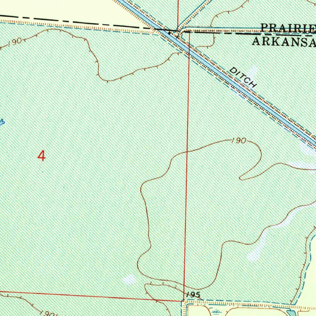 Humphrey, AR (1967, 24000-Scale) Map by United States Geological Survey ...