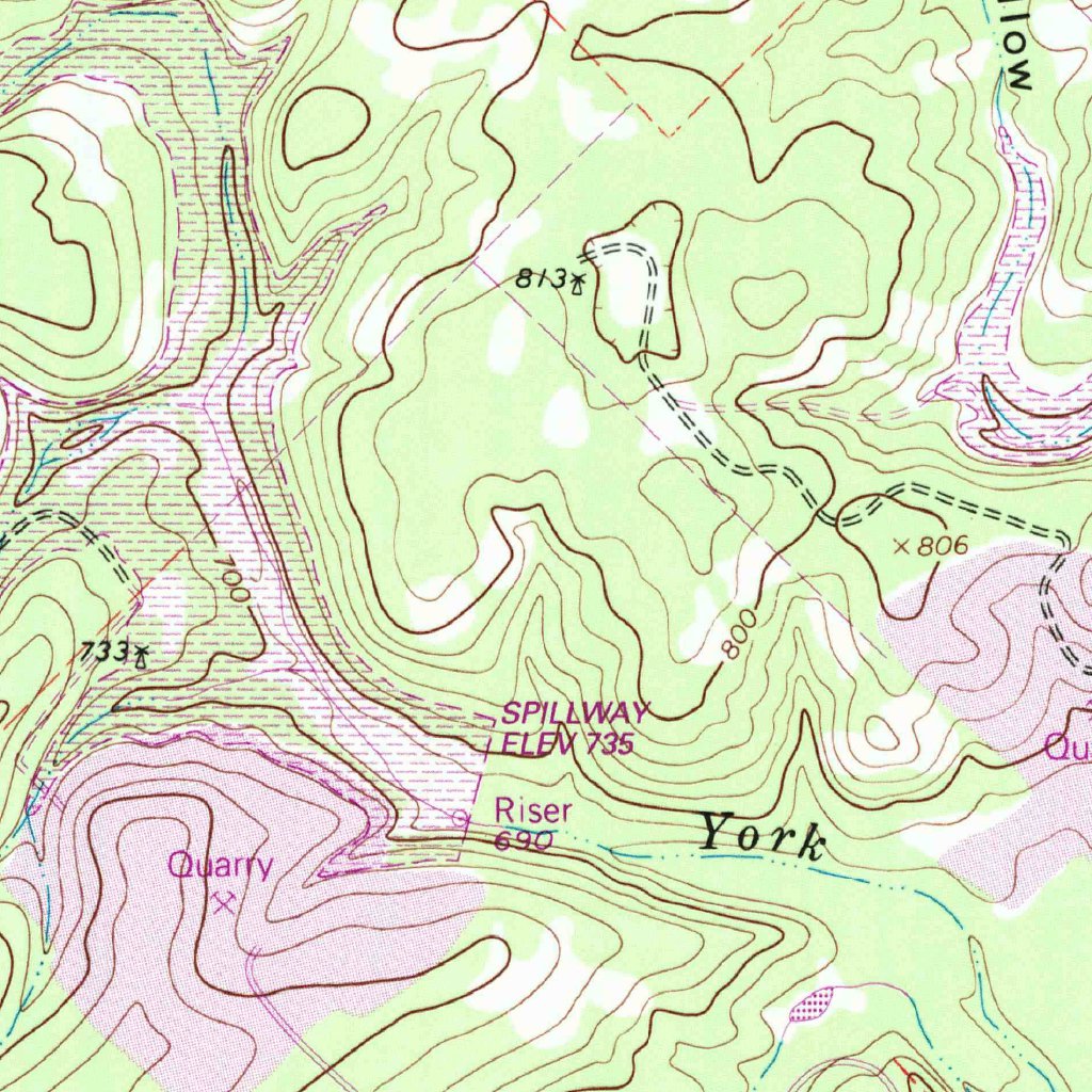 Hunter, TX (1964, 24000-Scale) Map by United States Geological Survey ...