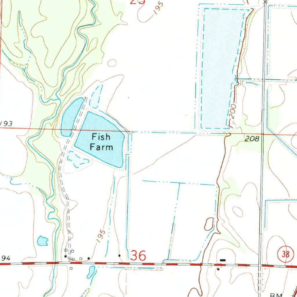 Hunter West, AR (1971, 24000-Scale) Map by United States Geological ...