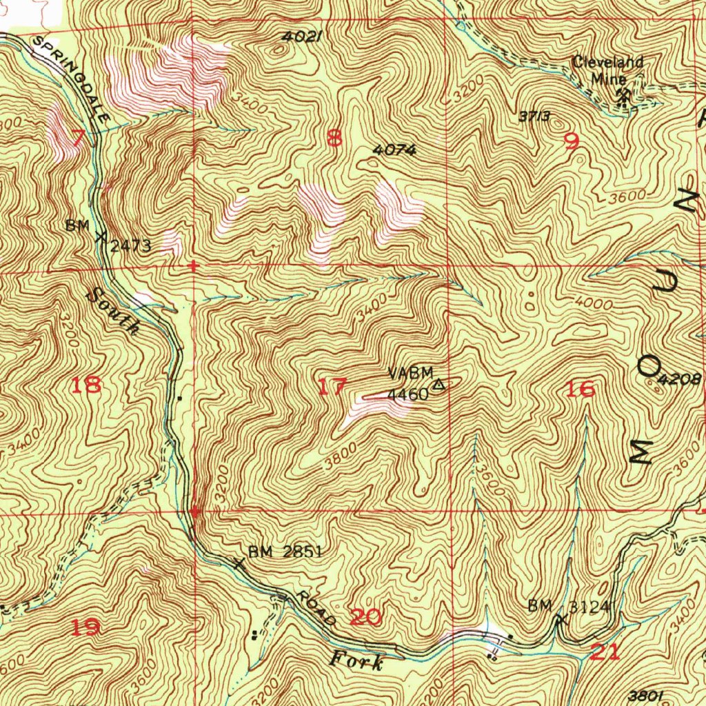 Hunters, WA (1948, 62500-Scale) Map by United States Geological Survey ...